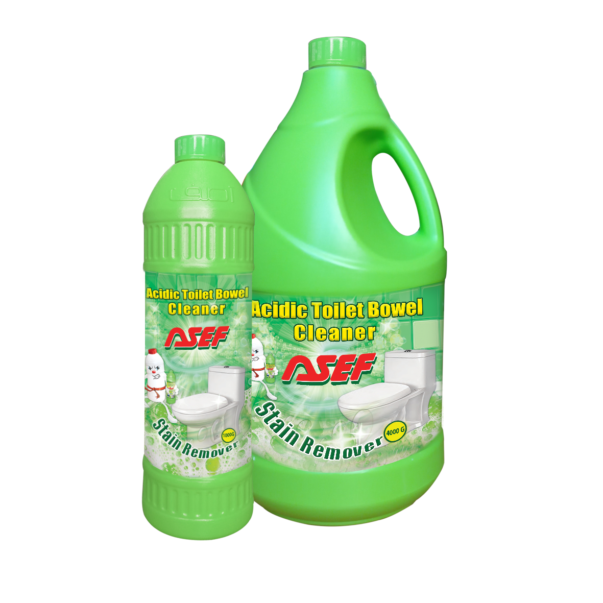 Acidic Toilet Bowles Cleaner - asef